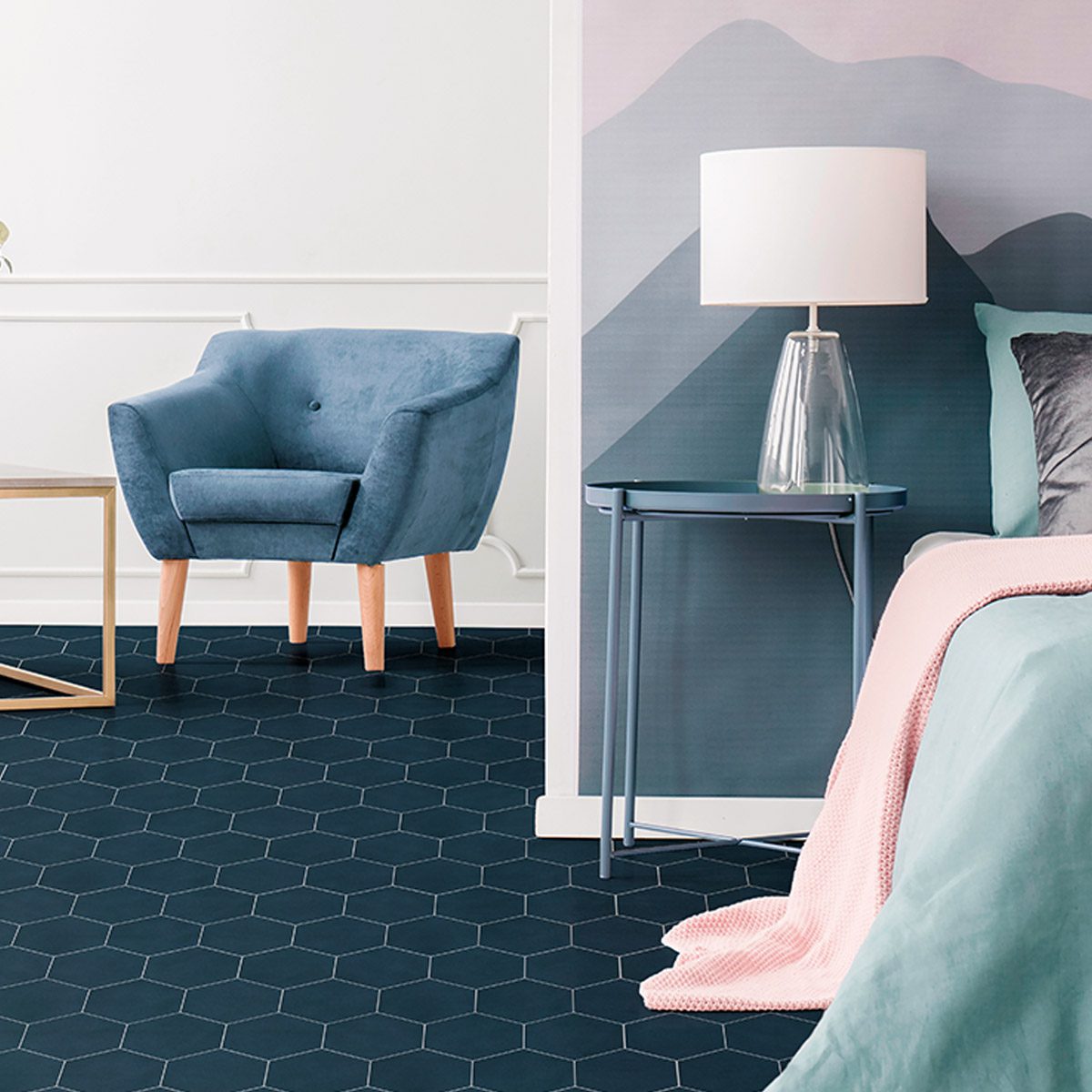 Ocean Blue Hex Solid Style Access Ocean Blue Hex Solid Style Access
